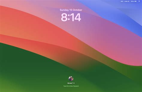 how to customize the new login screen on macos sonoma