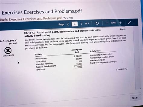 Solved 18 Basic Exercises Exercises And Problems Pdf Load Ch Chegg Com