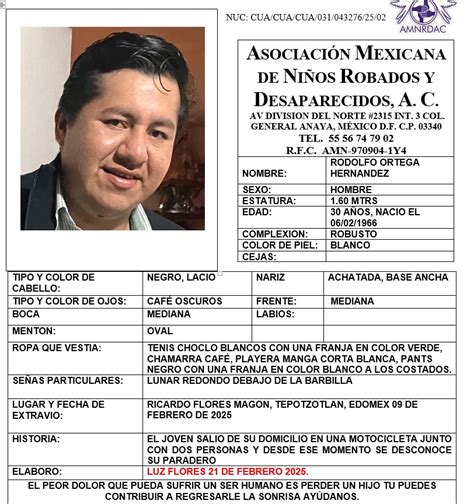 Ayuda A Encontrarlo Desapareció En Tepotzotlán Metro Noticias