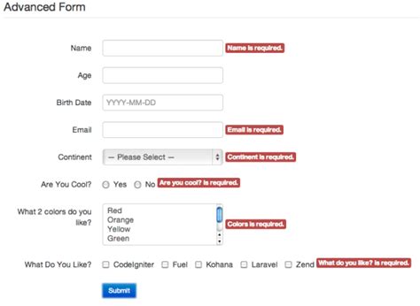 12 Best Jquery Form Validation Plugins With Code Devzum