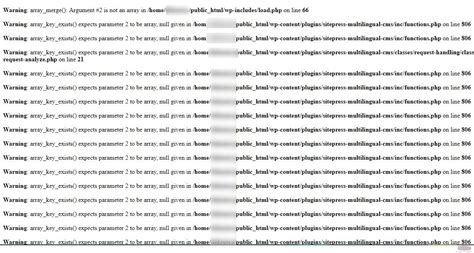 No Puedo Actualizar Wpml String Translation Error Arraykeyexists