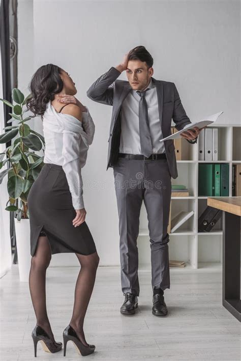 Sexy Secretary Seducing Boss Stock Photos Free Royalty Free Stock