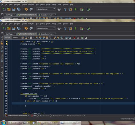 Java Consulta con error en ejercicio básico