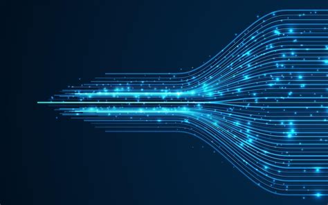 Premium Vector Technology Background Big Data Visualization Concept