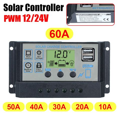 Pwm Lcd Usb 60a 50a 40a 