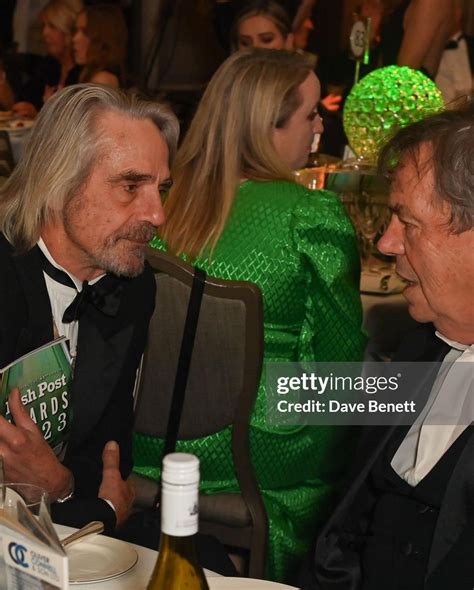 Jeremy Irons At The Irish Post Awards