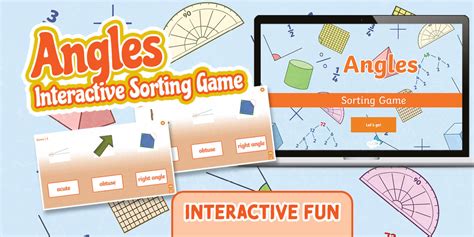 Angles Interactive Sorting Activity