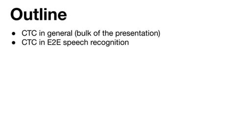 Connectionist Temporal Classification Ppt