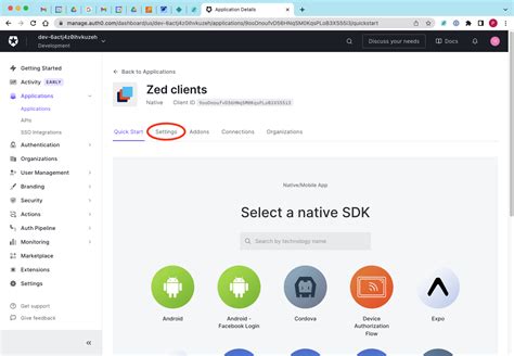 Configuring Authentication For A Zed Lake Service Zed