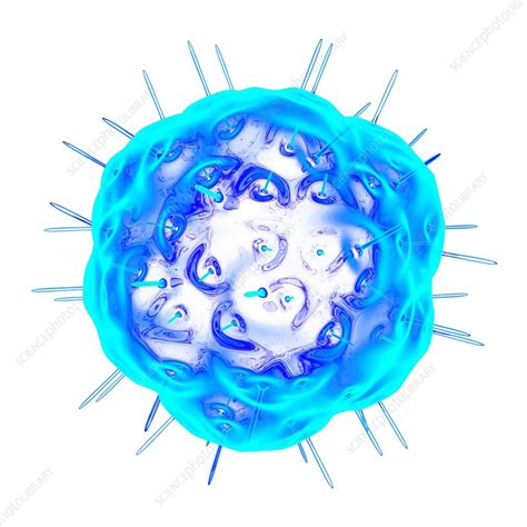 Virus Conceptual Illustration Stock Image F010 8413 Science Photo Library