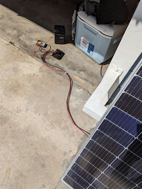 Trying To Charge A Power Bank With Solar Panel Via Dc Input Solar Charge Controller Rsolardiy