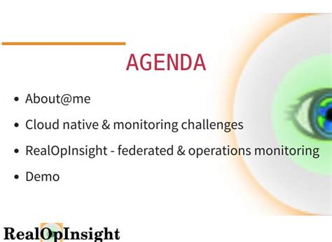 Make Monitoring Ready For Cloud Native Applications PPT