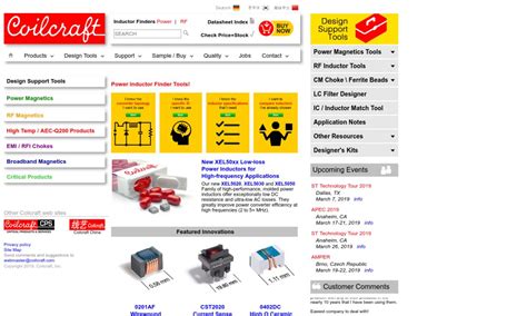 Coilcraft Inc Electric Coils