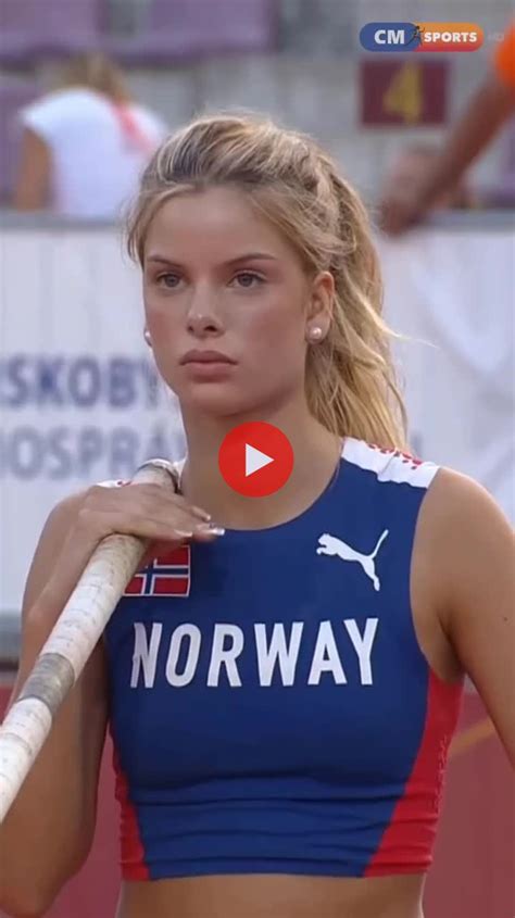 노르웨이 장대높이뛰기 선수 누나 미모 ㄷㄷ 유머움짤이슈 에펨코리아