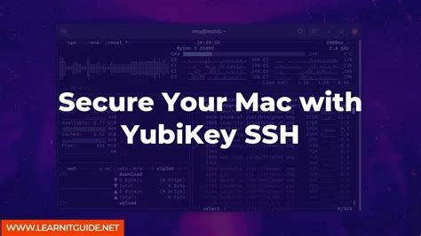 Secure Your Mac With Yubikey Ssh