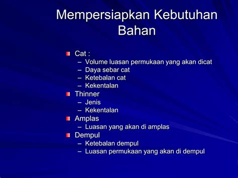 Ppt Modul Metode Dan Proses Pengecatan Revisippt Ppt Modul Metode Dan Proses Pengecatan Revisippt