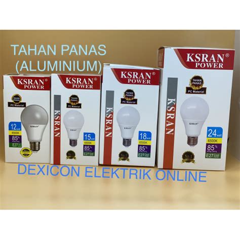 Promo Lampu Ksran Bulb Bohlam Led Lampu Led Terang Lampu Led Hemat Energi Watt Jakarta