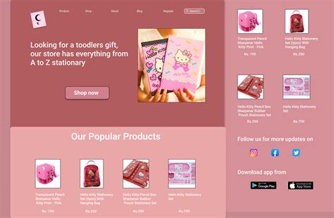 UX UI Design Website Design On Behance
