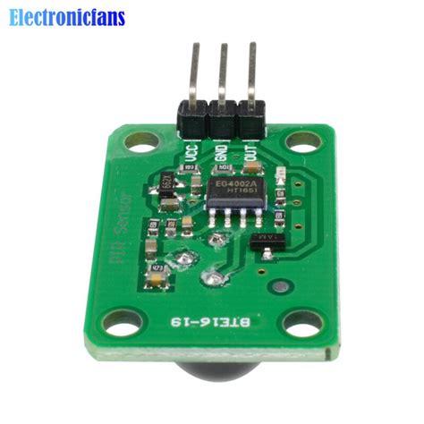 120 Degree Pyroelectric Infrared Sensor Human Body Detecting Pir Motion Sensor Module For