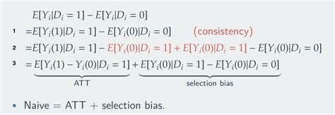 Causality Potential Outcomes Selection Bias Cross Validated