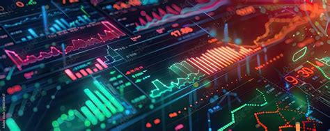 Colorful Data Analytics Dashboard Showing Various Charts Graphs And