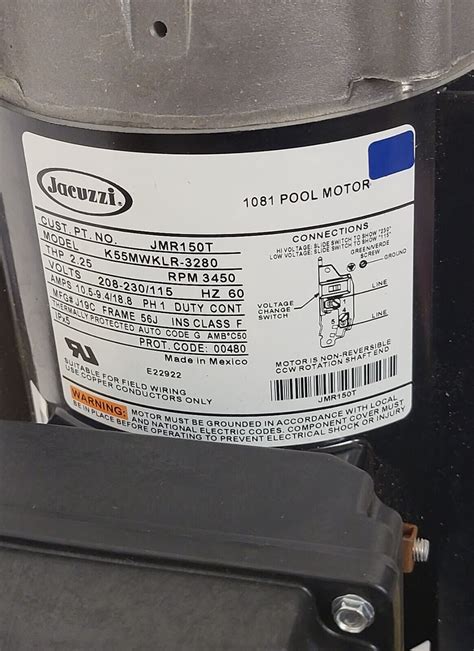 How Much Does A Jacuzzi Motor Cost At Donald Hammond Blog