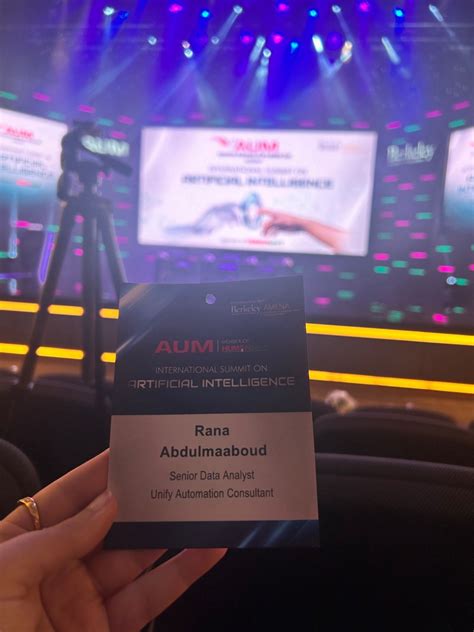 Rana Mohamed Yasser On Linkedin Aum Artificialintelligence Ai