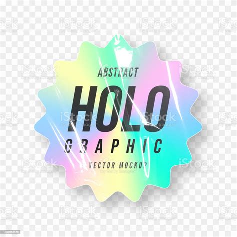 홀로그램 스티커 모형 둥근 모양 종이 홀로그램 스티커와 구겨진 질감의 라벨 홀로그램 스티커 및 플라스틱 질감 패치 가격에 대한