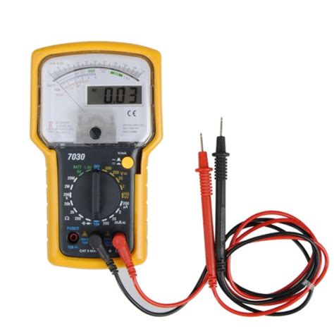 Kt7030 Professional Digital Dual Display Analogue Multimeter Tester
