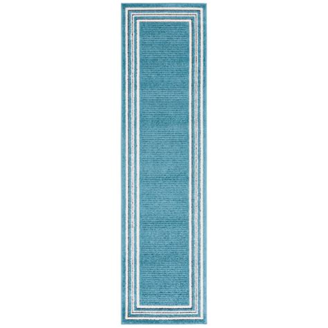 Wade Logan® Tapis Brysin 634 En Turquoise Ivoire Wayfair Canada