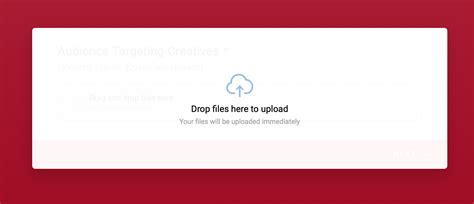 problem with drag and drop upload widget