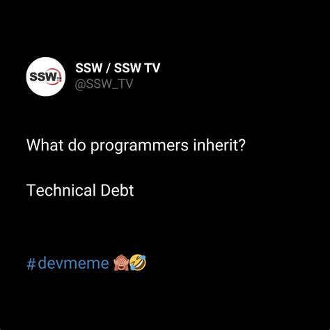 ssw on linkedin devmeme codingisfun programming programminglife