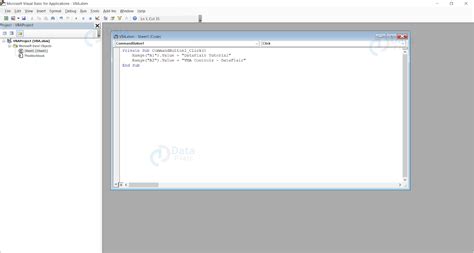 Vba Controls Form Control Activex Control In Excel Dataflair
