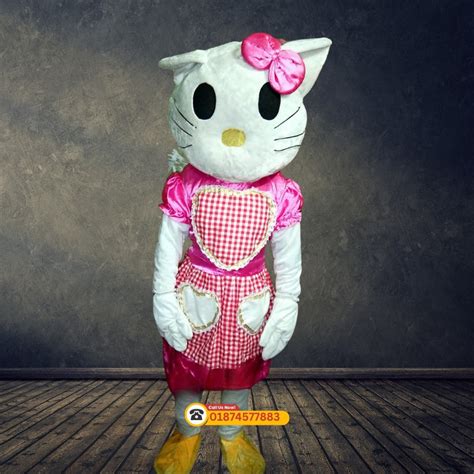Hello Kitty Mascot Costume Rental Bd Birthday Fancy