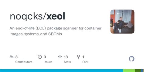Xeol Find End Of Life Eol Software In Containers R Opensource