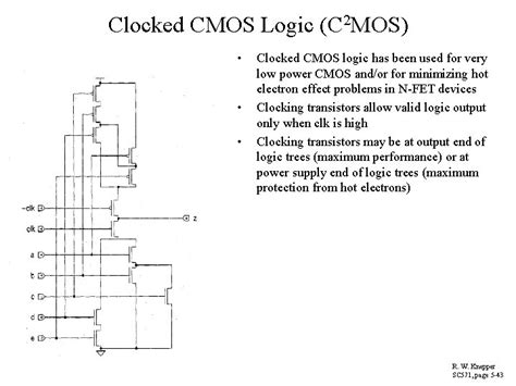 Sequential CMOS And NMOS Logic Circuits Sequential Logic