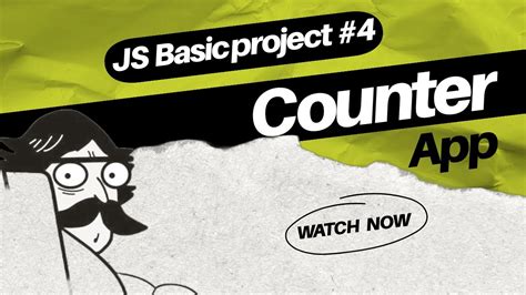 Build A Counter App With Javascript Beginner Project For Web