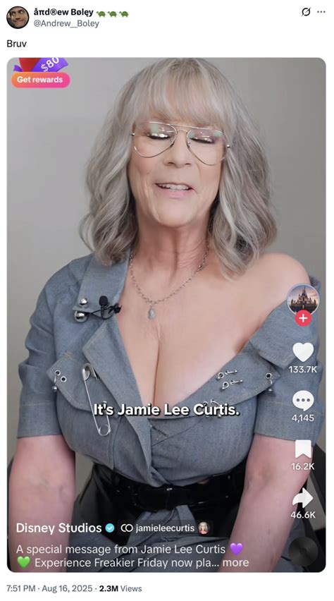 Jamie Lee Curtis Freakier Friday Ad Milkers Know Your Meme
