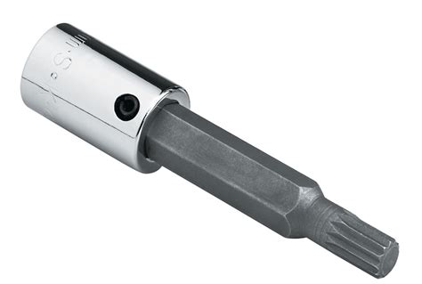 Bit Socket Chrome 12 Drive Triple Square 12mm Sk41422 Harry J