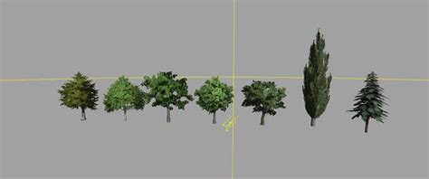 FS Trees Pack v Objects Mod für Farming Simulator
