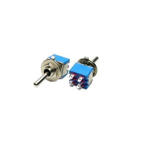 Mini Toggleswitch DPDT