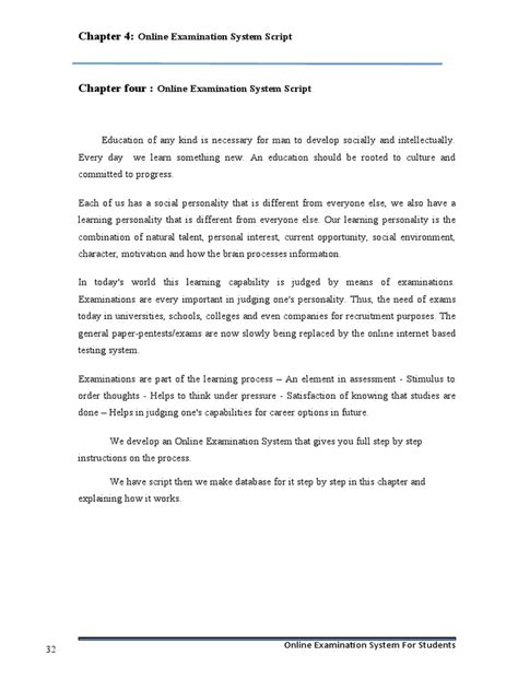 Online Examination System Script Pdf Test Assessment Standardized Tests