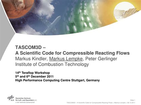 Pdf Tascom3d A Scientific Code For Compressible Reactive Flows