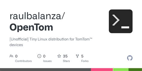 Github Raulbalanzaopentom Unofficial Tiny Linux Distribution For Tomtom™ Devices