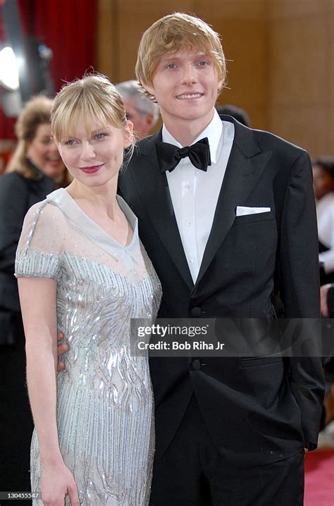 Kirsten Dunst And Christian Dunst During The 79th Annual Academy