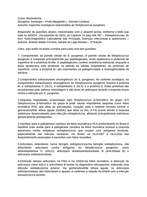 Streptococcus Pyogenes Felipe Pdf
