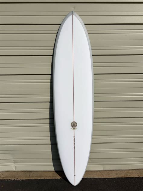 Tyler Warren 97” Triple Stringer Pintail Sea Foam Gloss Longboard