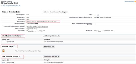 Tooling Api Metadata Api Support For Approval Processes Salesforce
