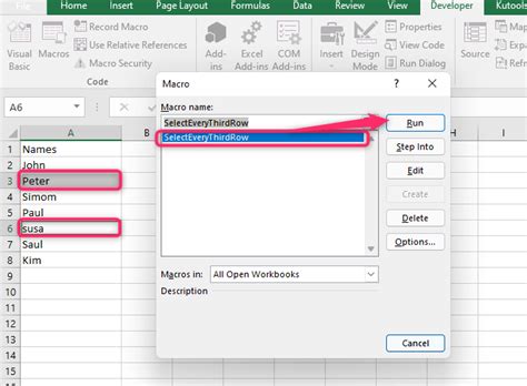 Selecting Every Third Row In Excel Basic Excel Tutoria