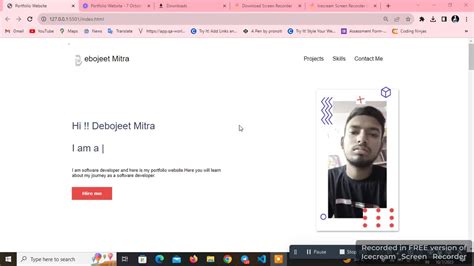 Debojeet Mitra On Linkedin Web Full Html Css